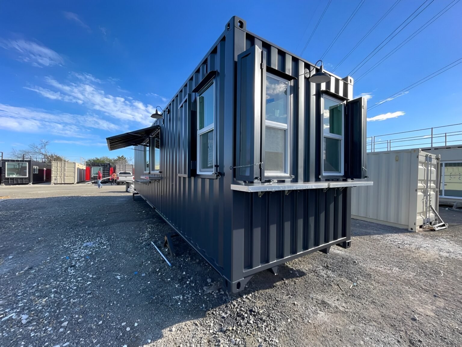 40ft Shipping Container Bar - Fortress containers